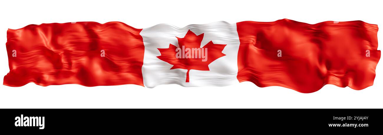 Stylized canada flag hi-res stock photography and images - Alamy