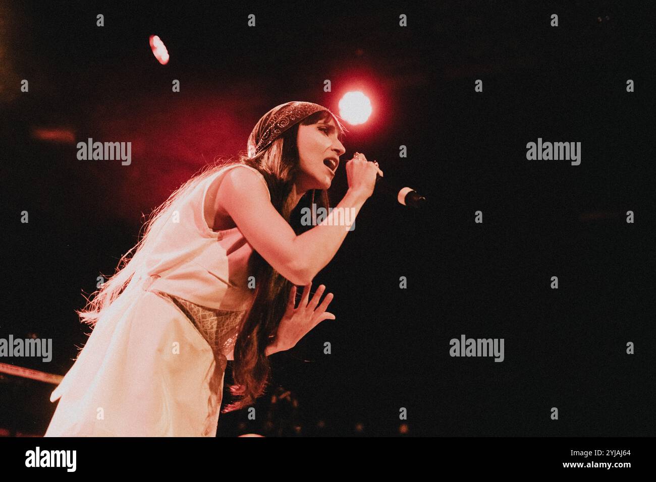Copenhagen, Denmark. 13th Nov, 2024. The Palestinian singer Lina Makoul ...