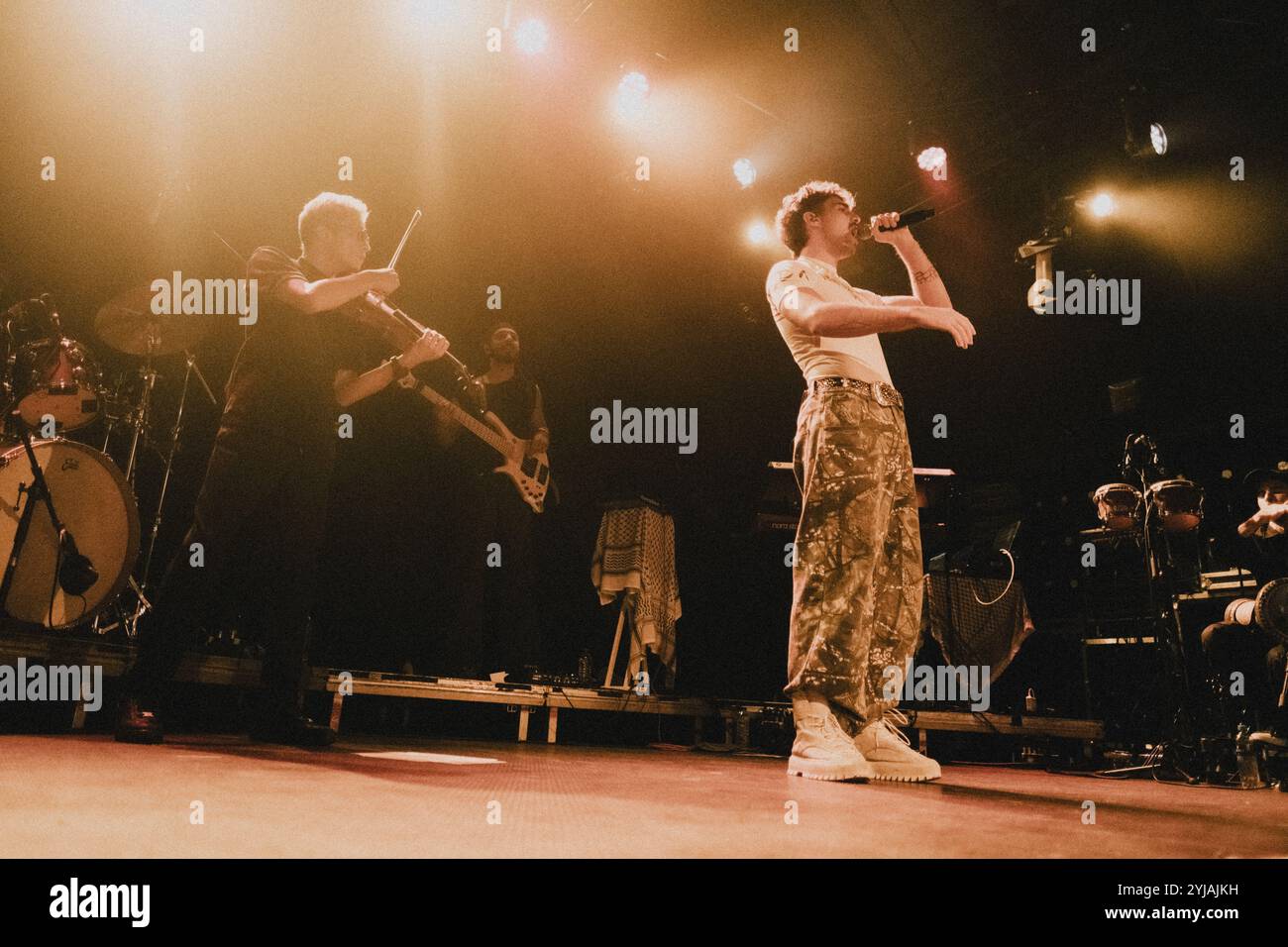 Copenhagen, Denmark. 13th Nov, 2024. The Palestinian rapper and ...