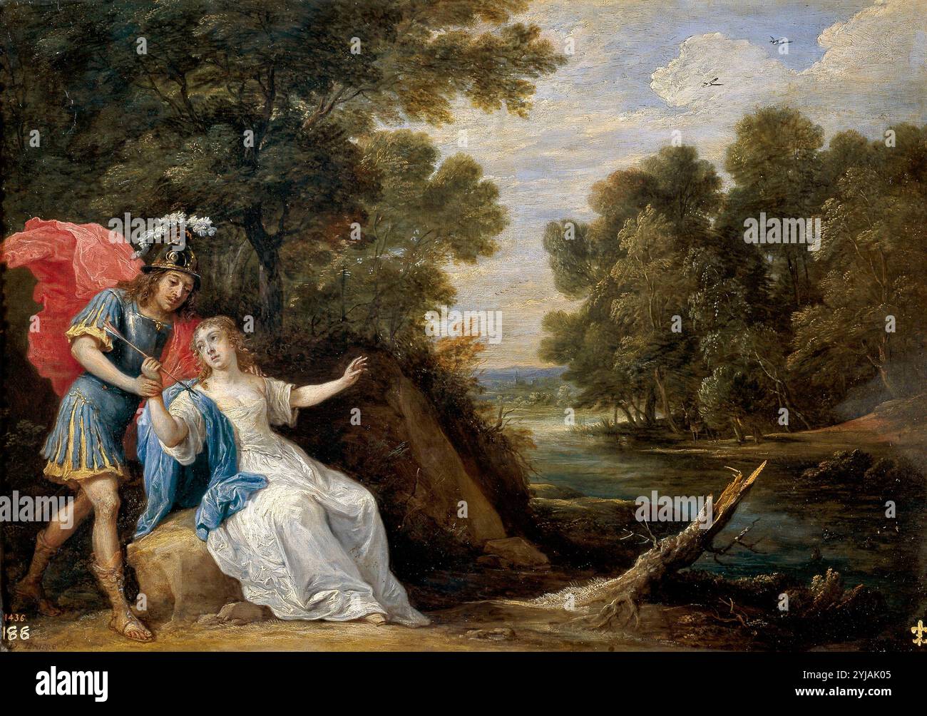 David Teniers / 'The Reconciliation of Rinaldo and Armida', 1628-1630 ...