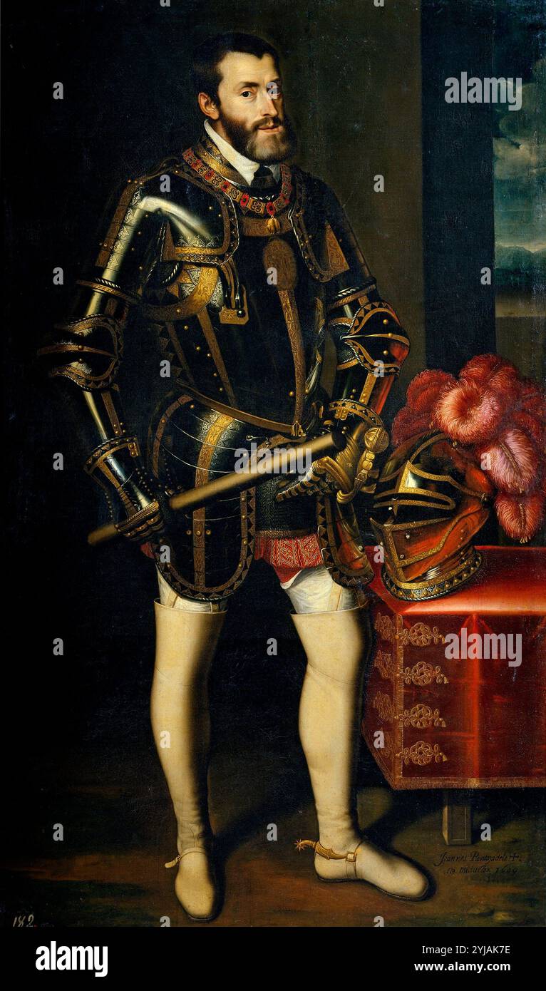 Juan Pantoja de la Cruz / 'Charles V, Holy Roman Emperor', 1605 ...