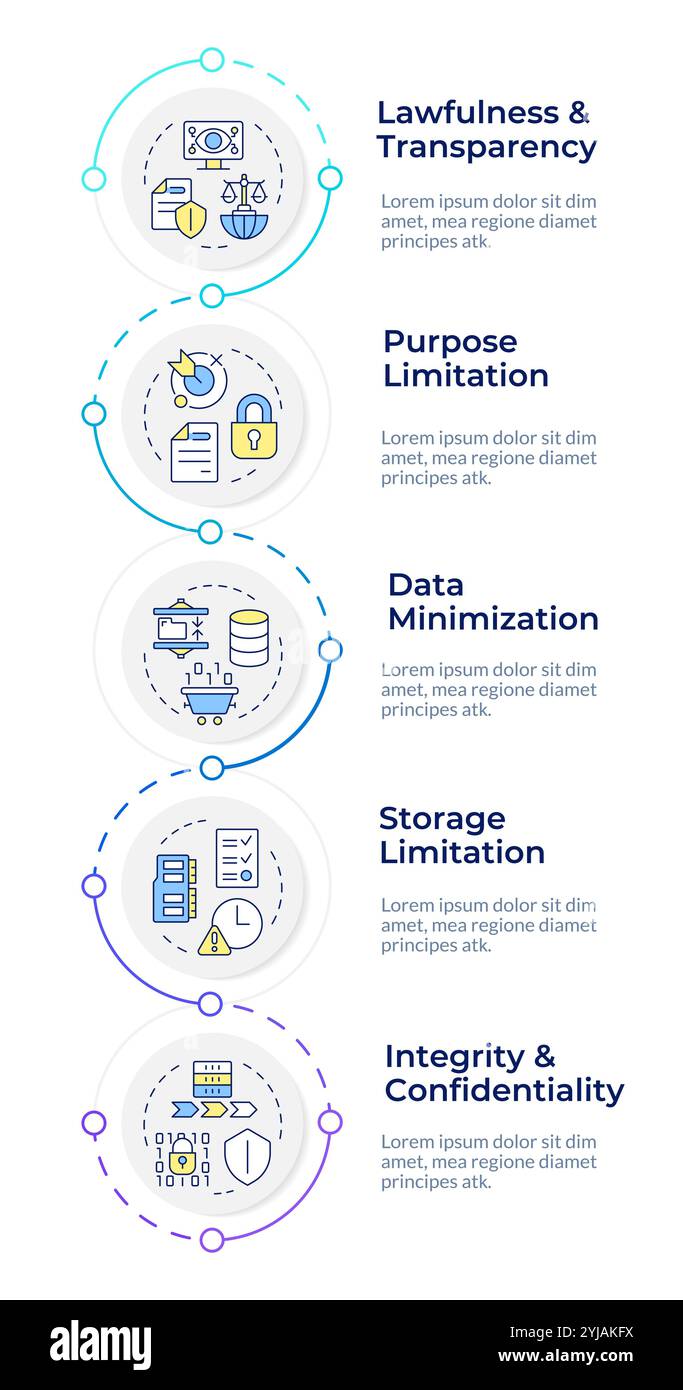 Data privacy principles hi-res stock photography and images - Alamy