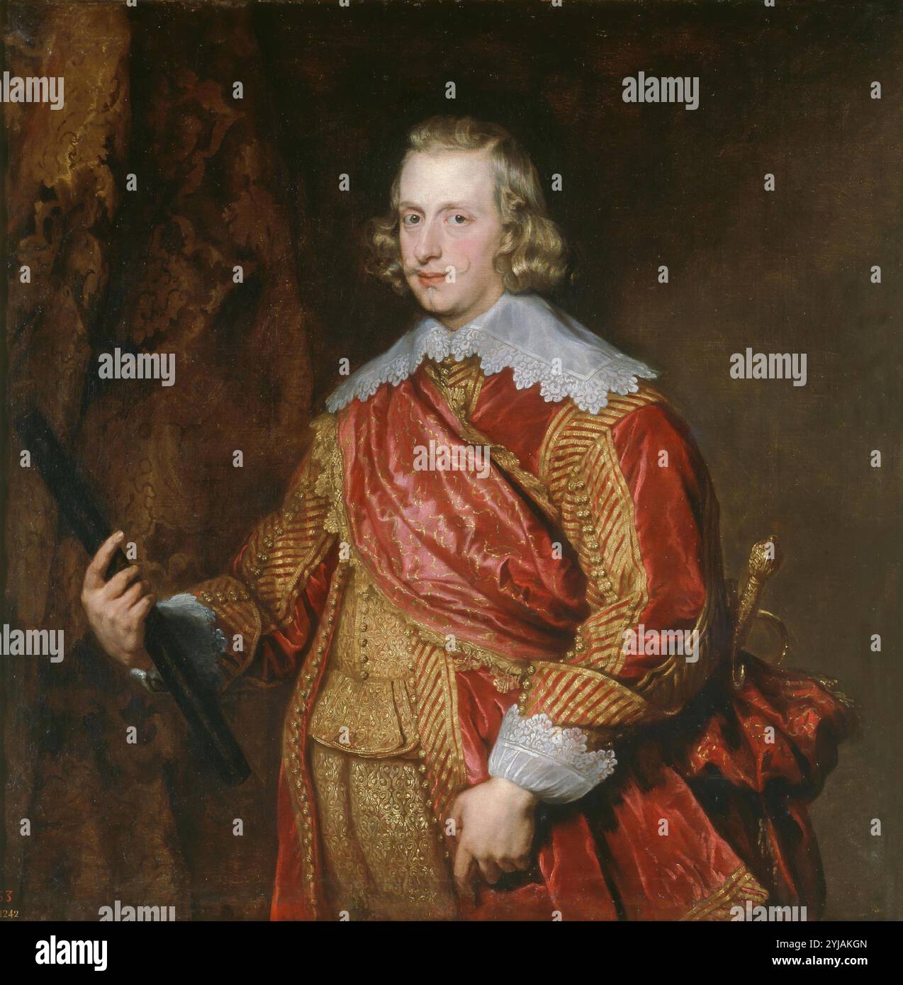 Antonio van Dyck / The Cardinal-Infante Ferdinand of Austria, ca. 1634, Flemish School, Oil on ...