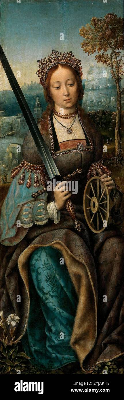 Mystical marriage of saint catherine 1510 hi-res stock photography and ...