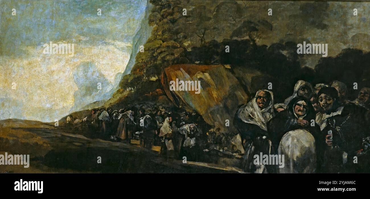 Francisco de Goya y Lucientes / 'Pilgrimage to the Well of San Isidro ...