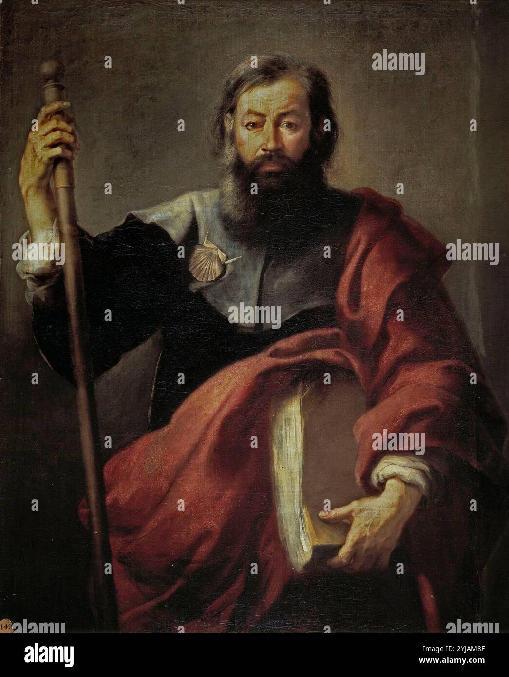 Bartolomé Esteban Murillo / 'Saint James the Apostle', ca. 1655 ...