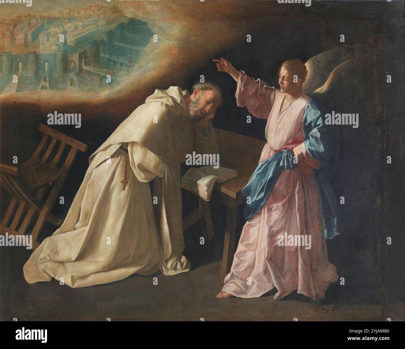 Francisco de Zurbarán / 'Saint Peter Nolasco's Vision', 1629, Spanish ...