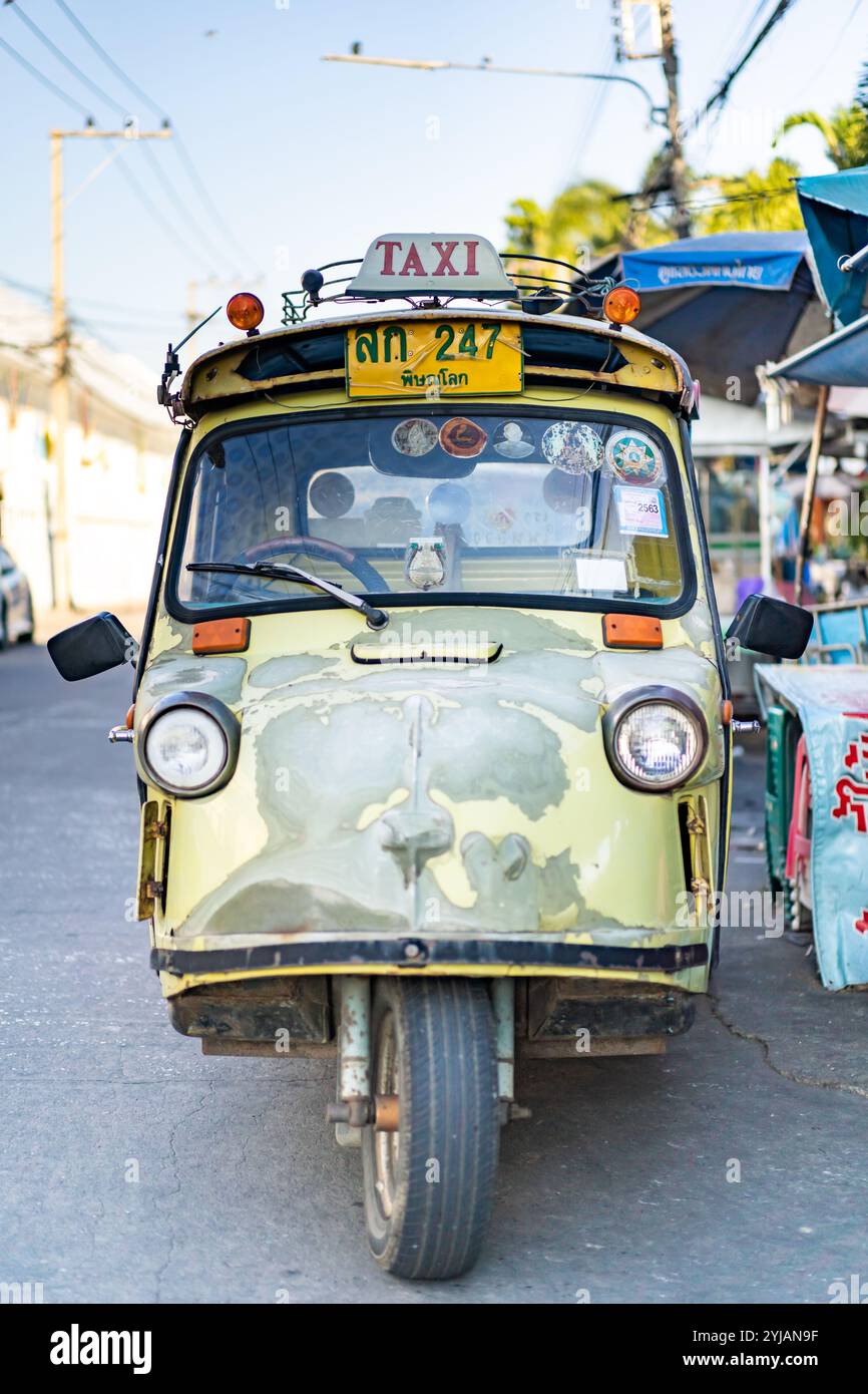 Tuk tuk tour north thailand hi-res stock photography and images - Alamy