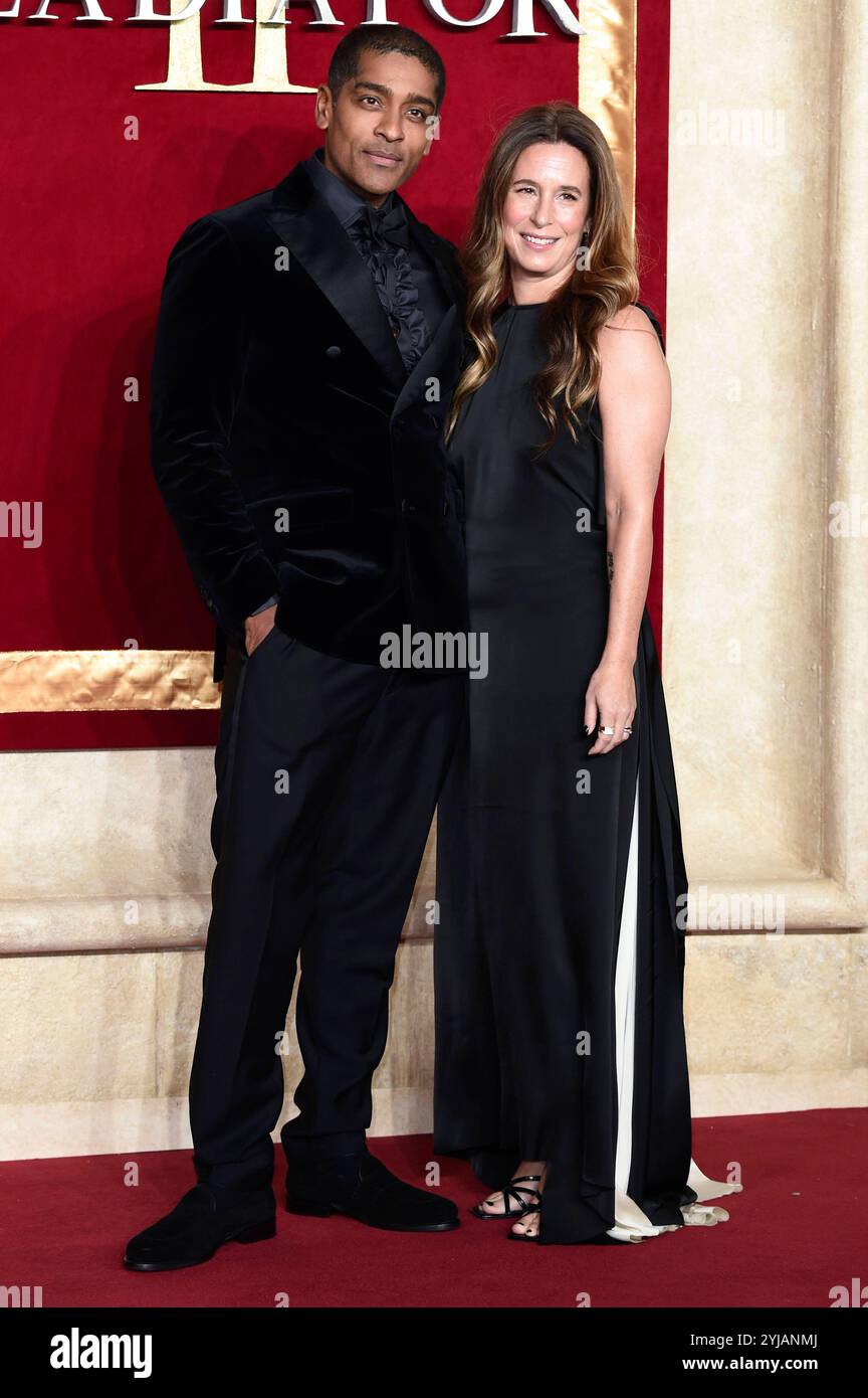 Alexander Karim mit Ehefrau Malin Karim bei der Weltpremiere des ...