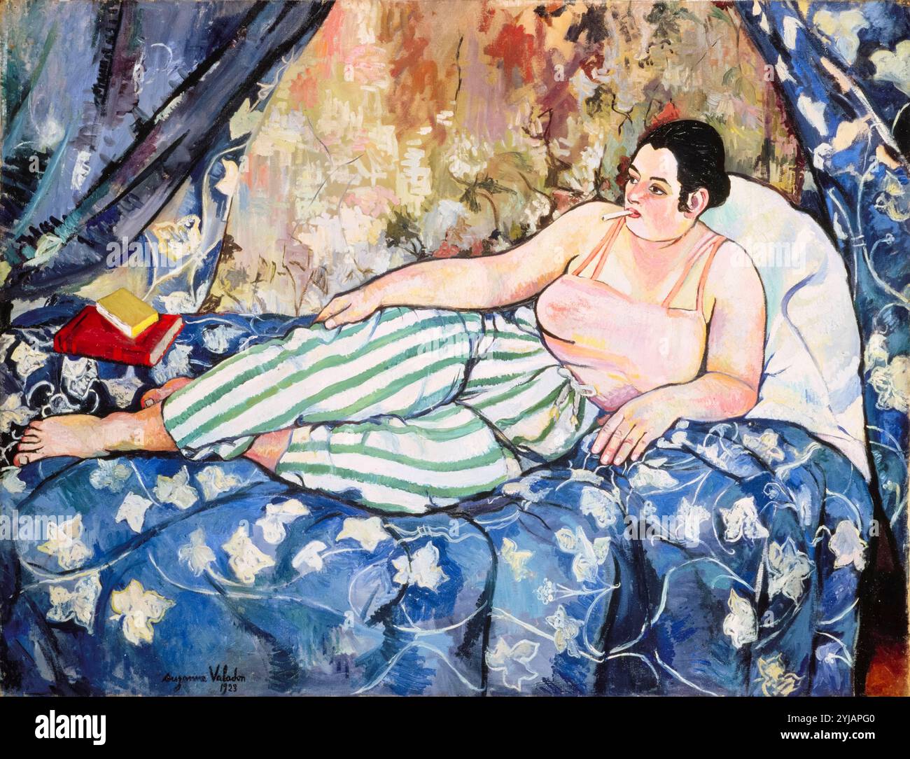 Suzanne valadon chambre bleue hi-res stock photography and images - Alamy
