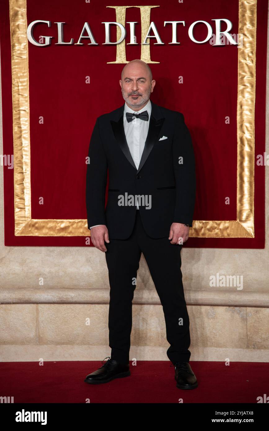 London, UK. 13th Nov, 2024. Lior Raz attends "Gladiator II" The Royal ...