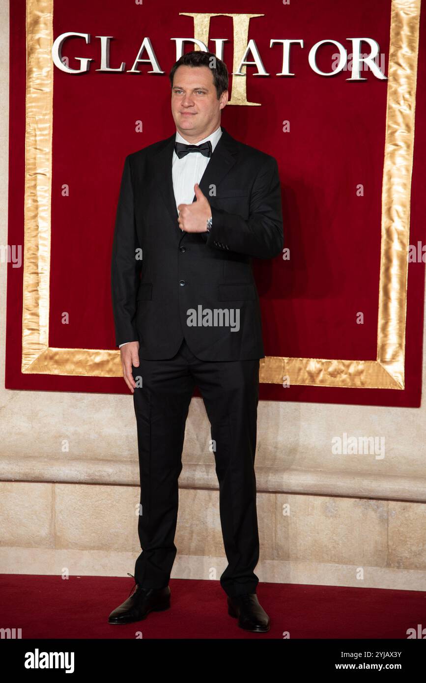 London, UK. 13th Nov, 2024. Michael Pruss attends "Gladiator II" The ...