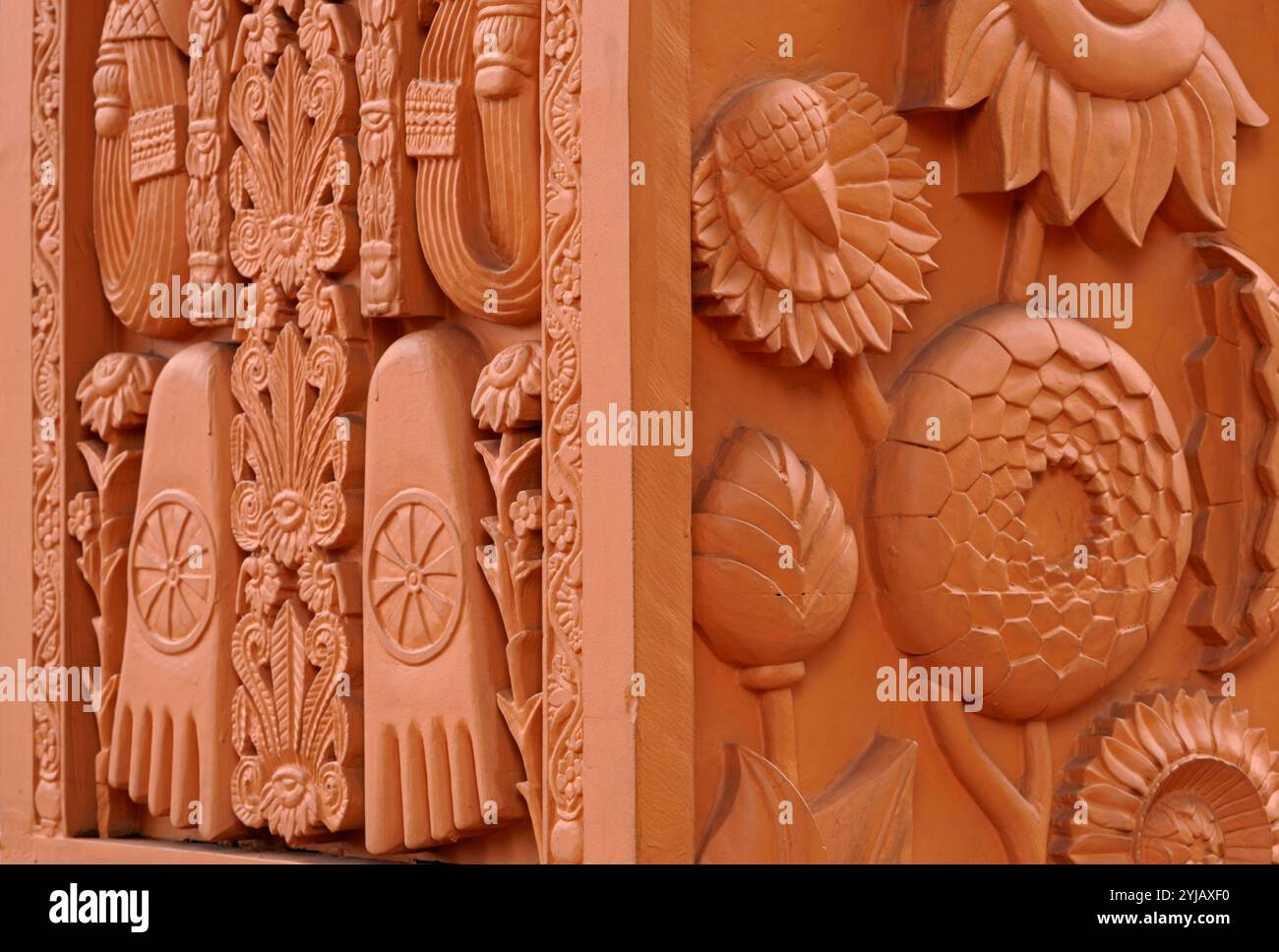 Torana Gate. Brickfields Stock Photo - Alamy