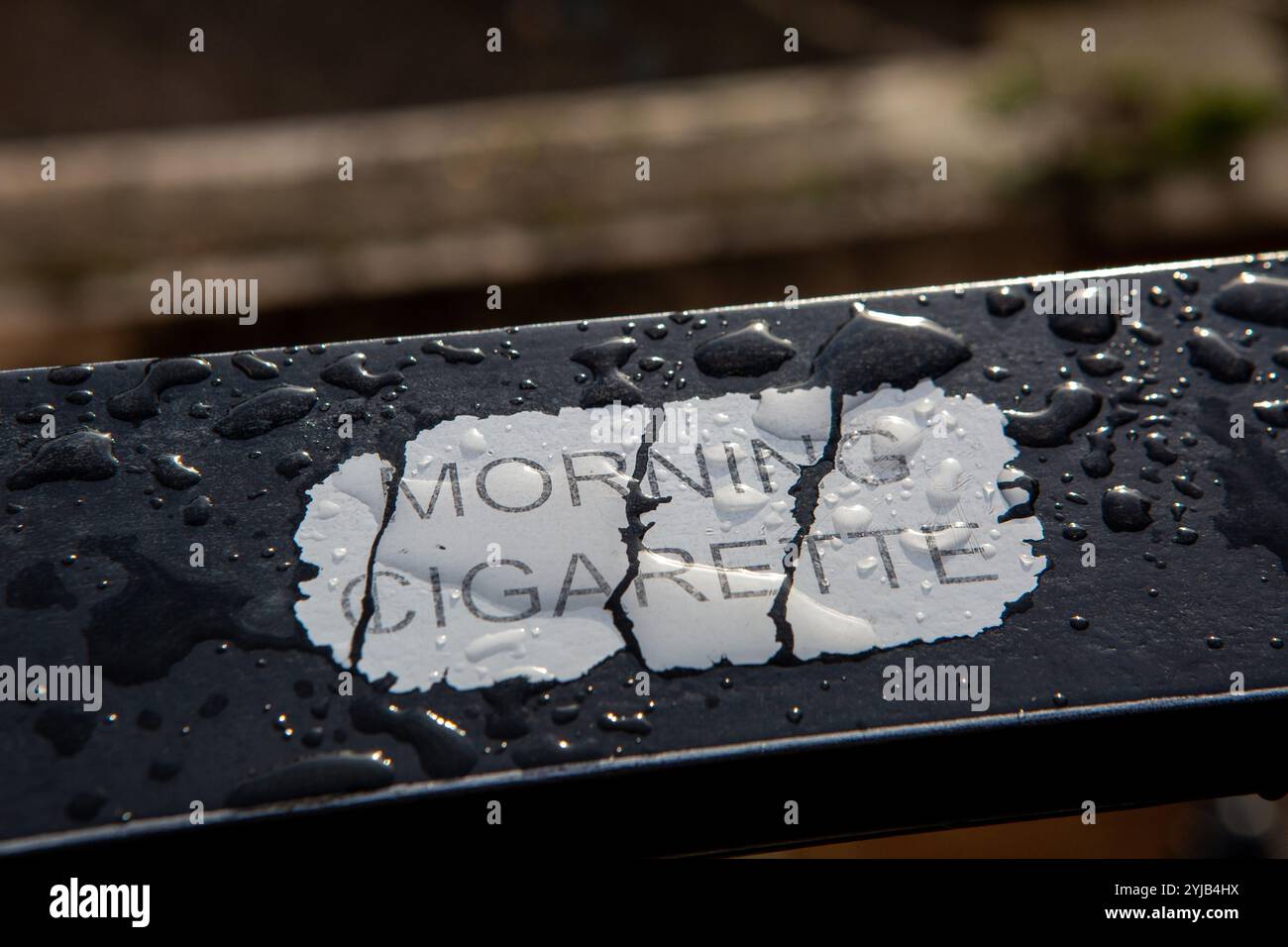 Cigarettes morning hi-res stock photography and images - Alamy