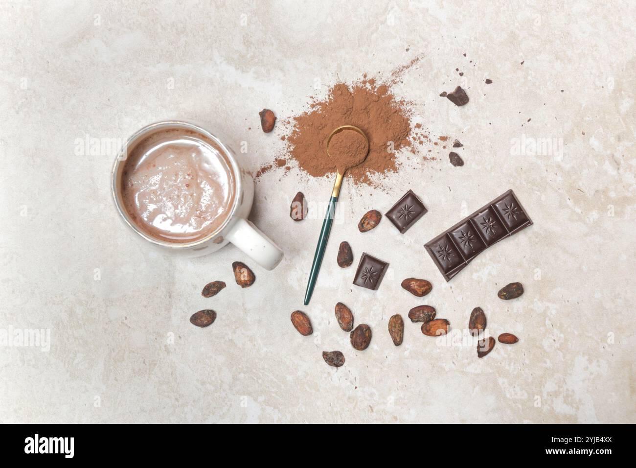 Hot chocolate cacao hi-res stock photography and images - Alamy