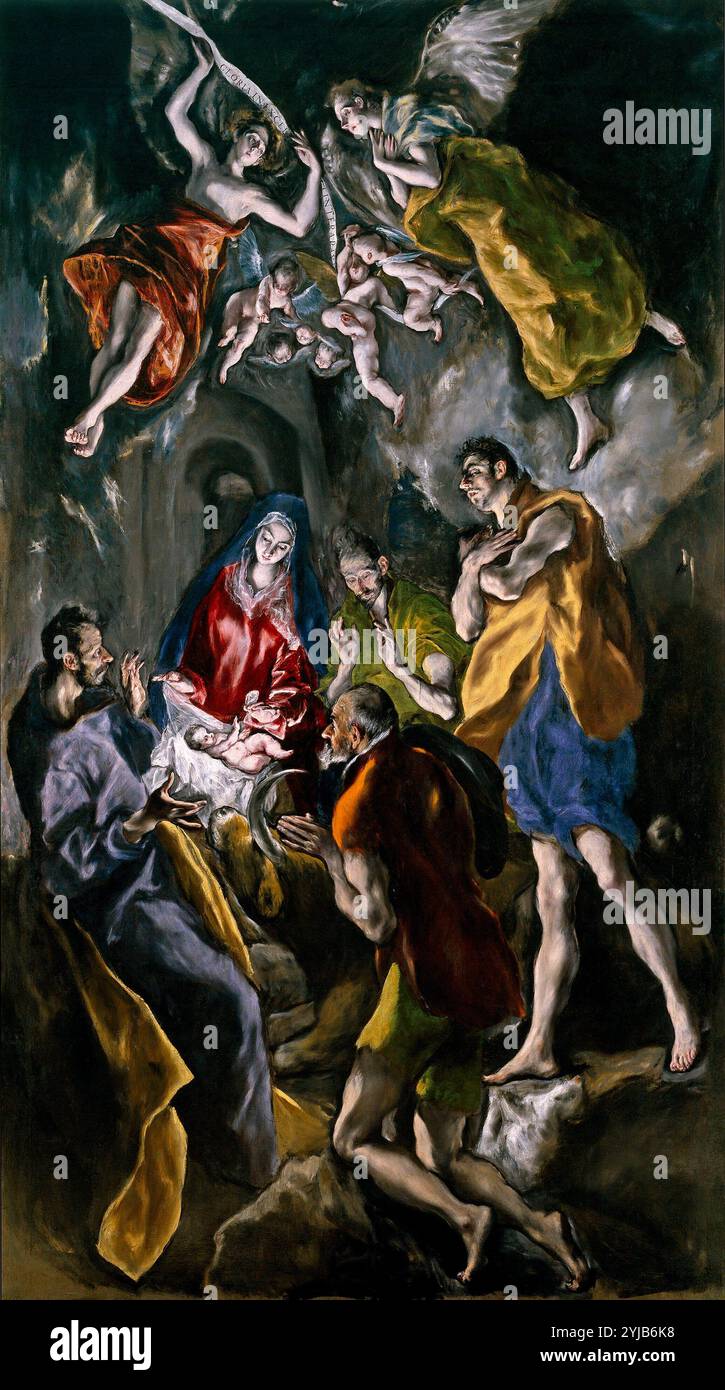 Jesus birth el greco hi-res stock photography and images - Alamy