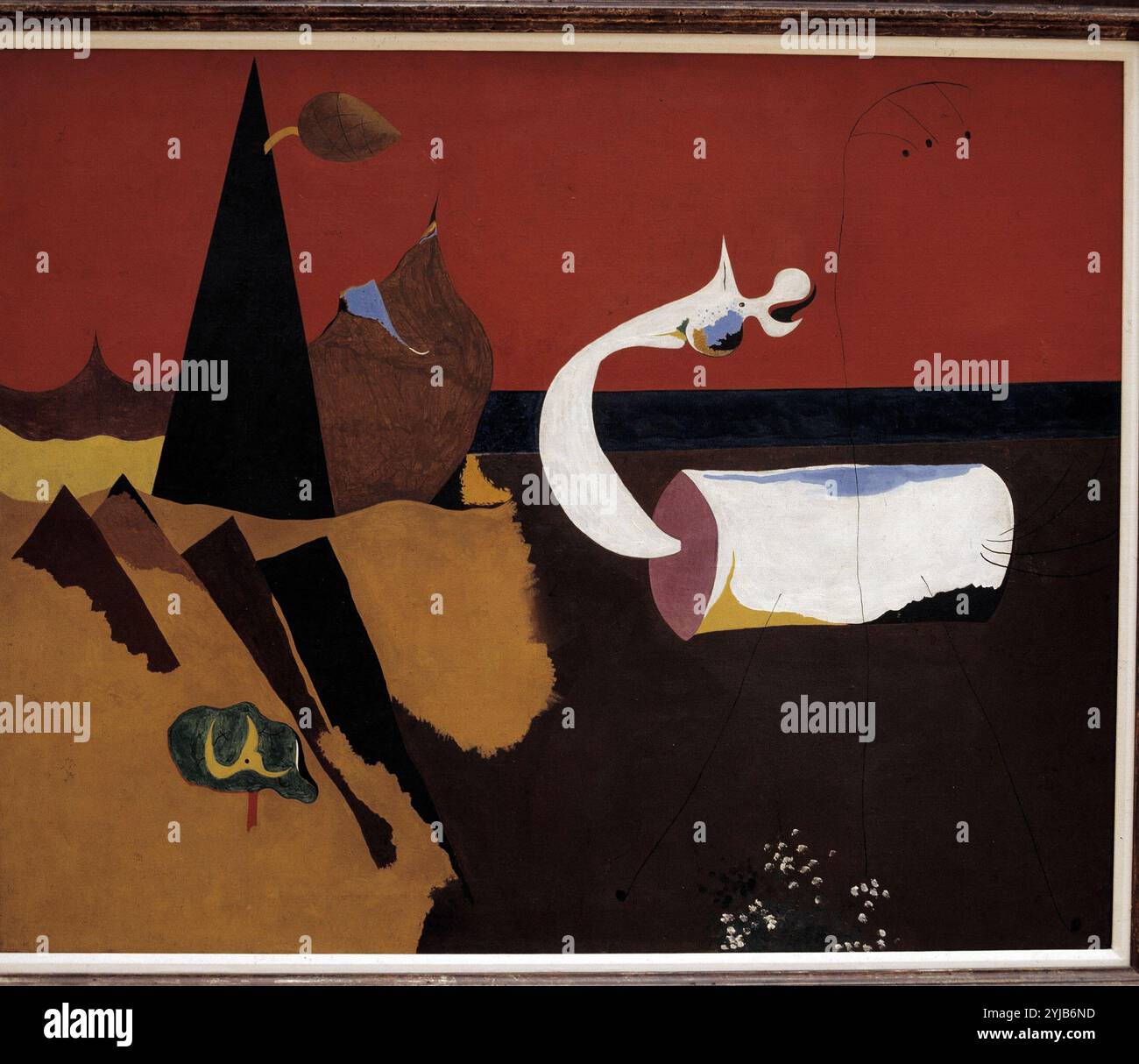 MIRO , JOAN. PINTOR ESPAÑOL. BARCELONA 1893 - 1983. " CABALLO A ORILLAS ...