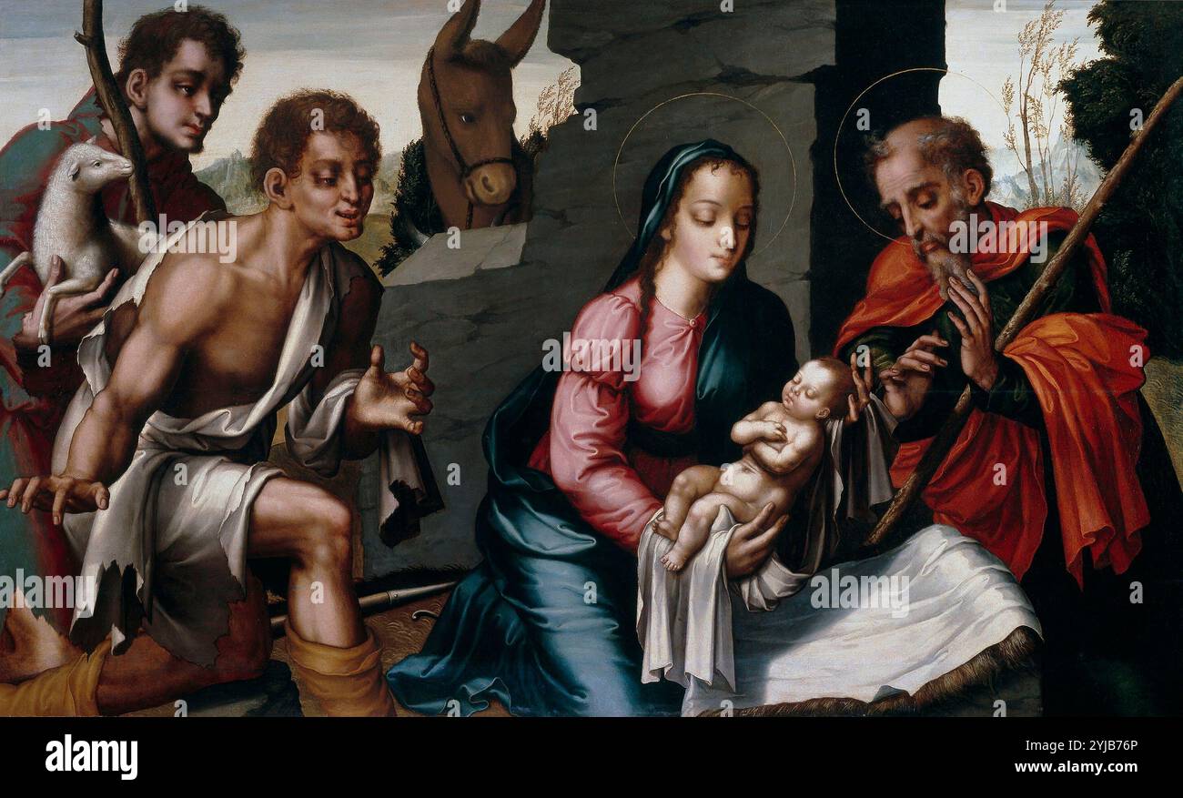 Luis de Morales / 'The Adoration of the Shepherds', 1570-1575, Spanish ...