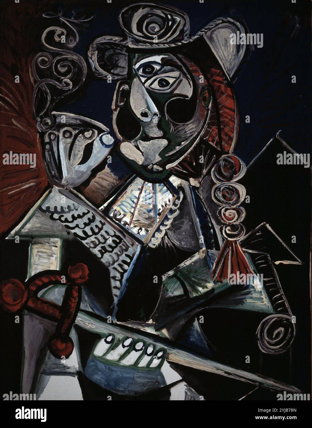 PICASSO , PABLO RUIZ. PINTOR ESPAÑOL. MALAGA 1881 - 1973. " EL MATADOR ...
