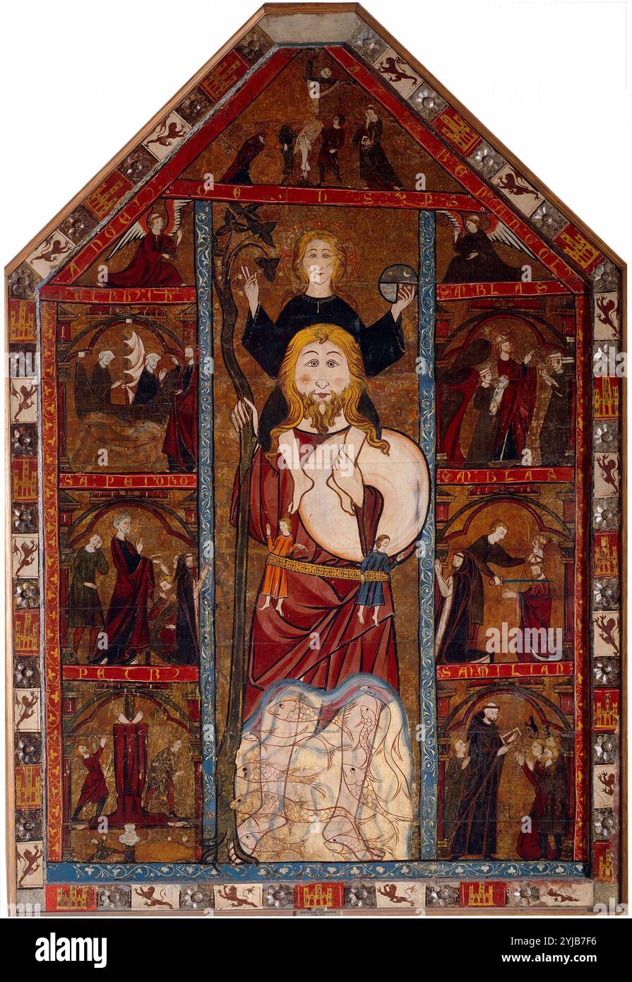 Altarpiece of saint christopher hi-res stock photography and images - Alamy