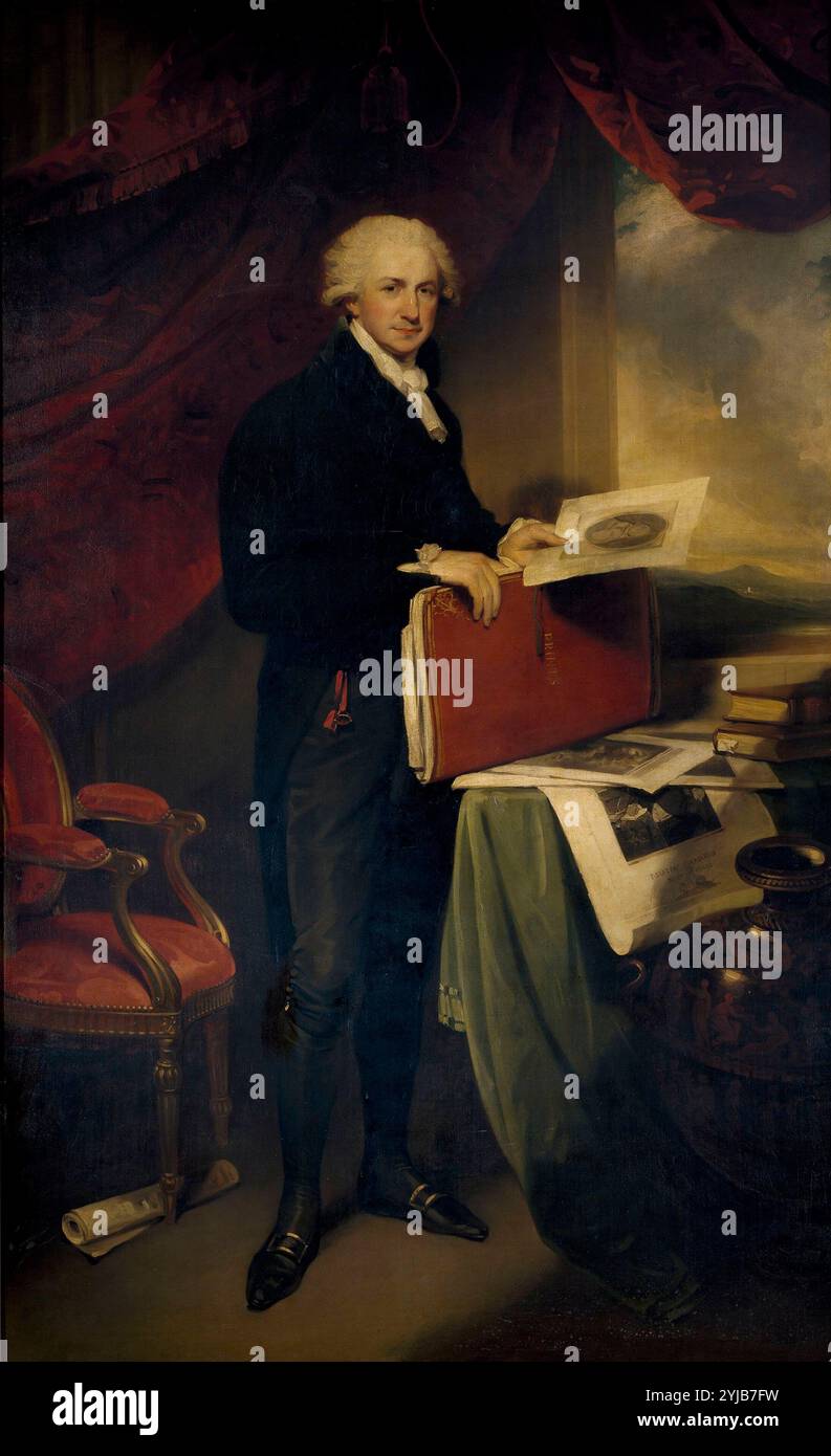 Sir Martin Archer Shee / 'Mr. Storer', ca. 1815, British School, Oil on ...