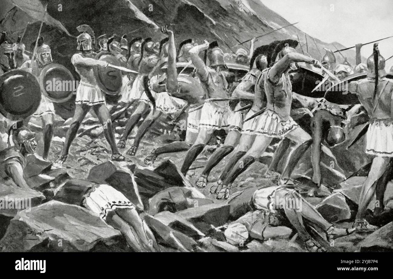 Leonidas I (d. 480 BC). King of Sparta (490-480). Leonidas and the ...