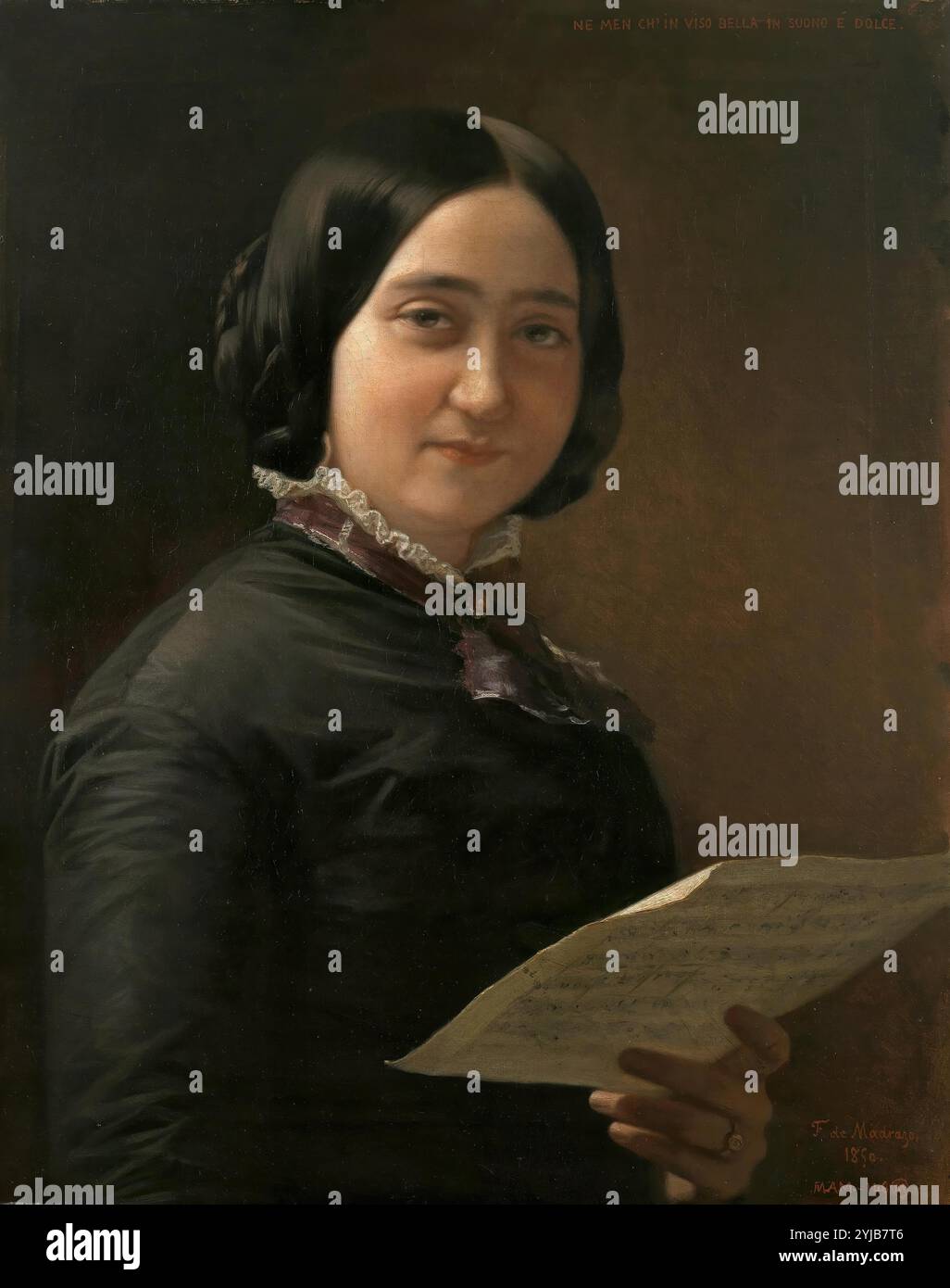 Federico de Madrazo y Kuntz / 'Sofía Vela y Querol', 1850, Spanish ...