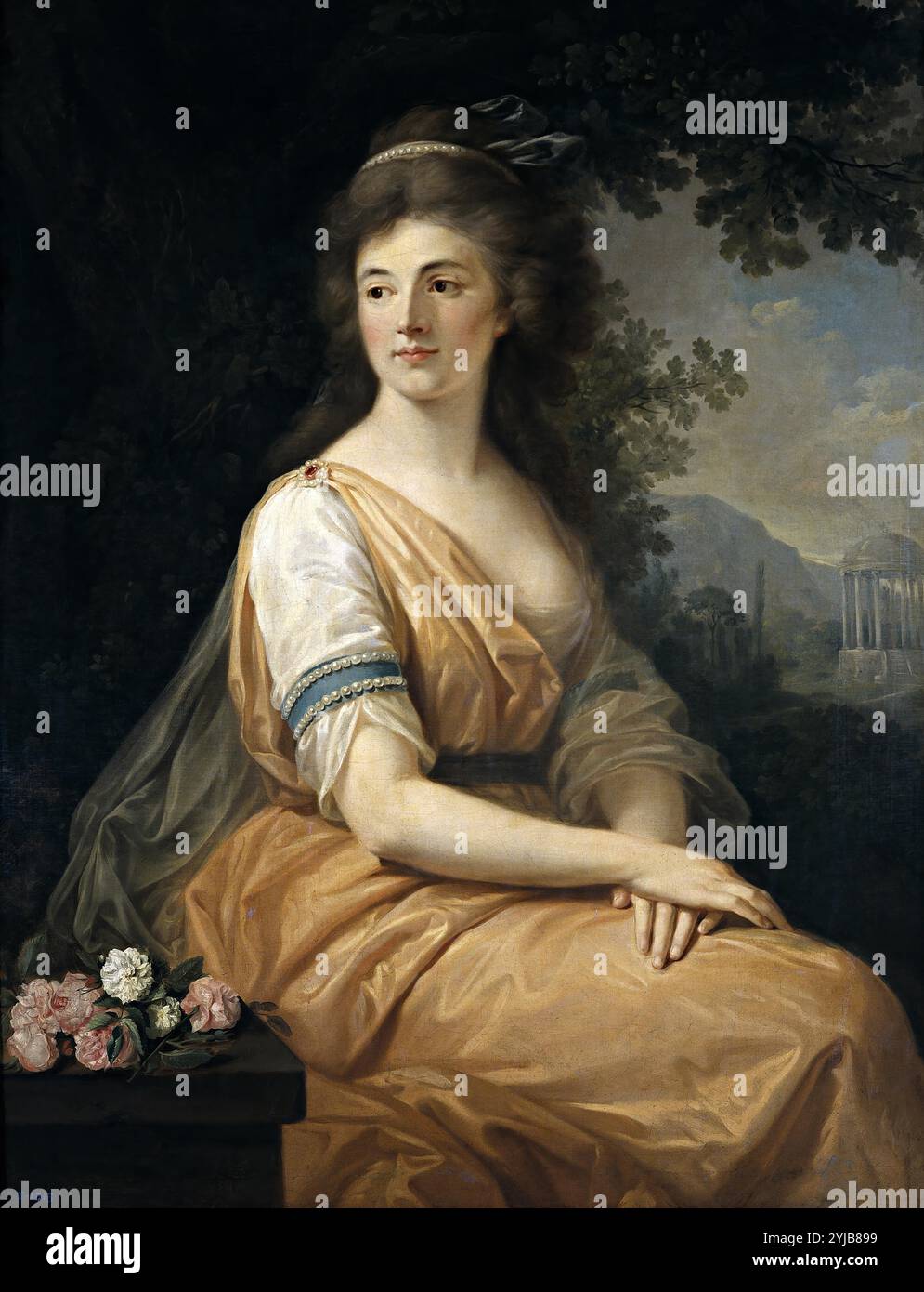 Angelica Kauffmann / 'Portrait of Anna von Escher van Muralt', ca. 1800 ...