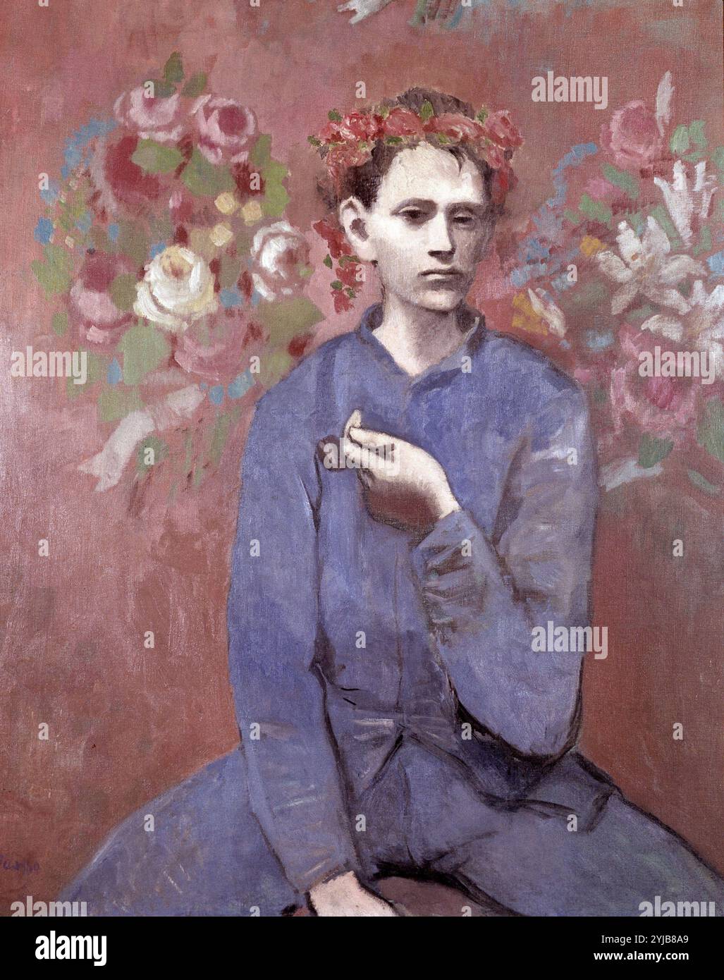 PICASSO , PABLO RUIZ. PINTOR ESPAÑOL. MALAGA 1881 - 1973. NIÑO CON PIPA ...