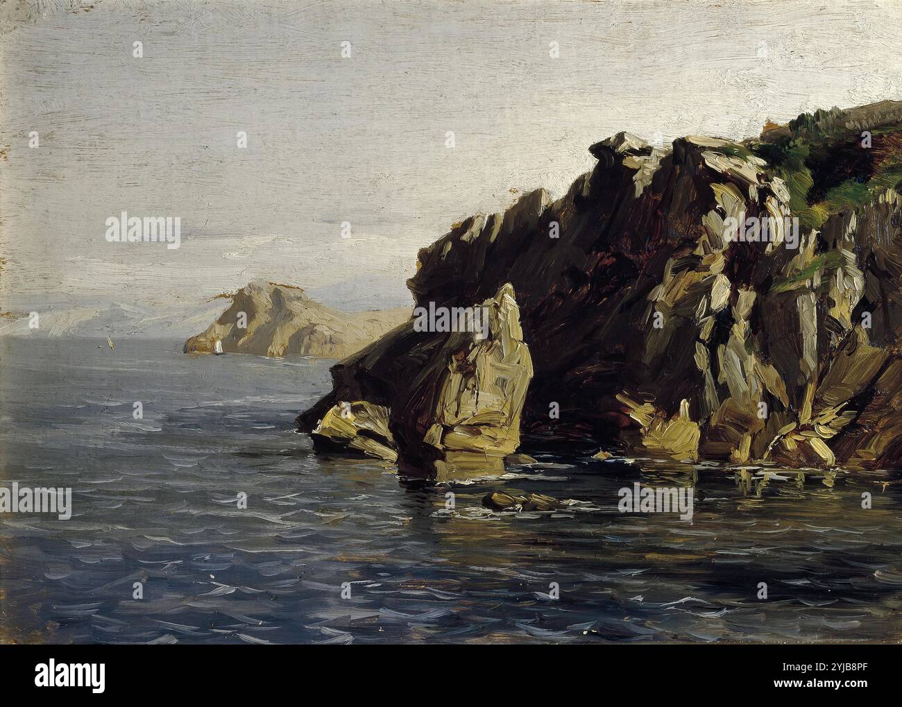 Carlos de Haes / 'Rocas de Santa Catalina (Lequeitio)', ca. 1872 ...