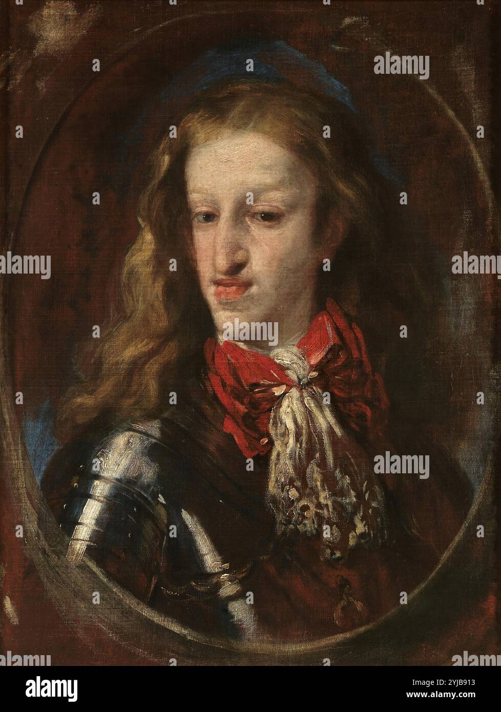Luca Giordano / 'Charles II of Spain', 1693, Italian School, Oil on ...