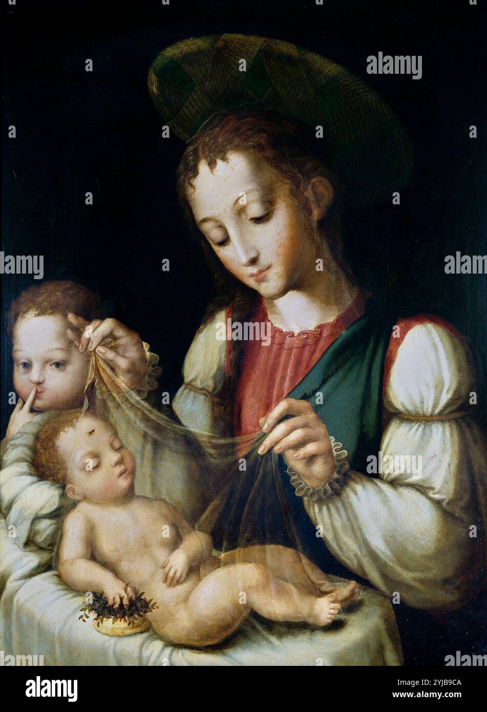 Luis de Morales / 'La Virgen con el Niño y San Juanito', ca. 1570 ...