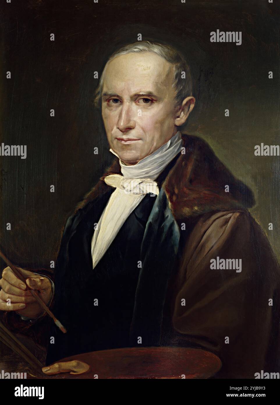 José de Madrazo y Agudo / 'Self-portrait', ca. 1840, Spanish School ...