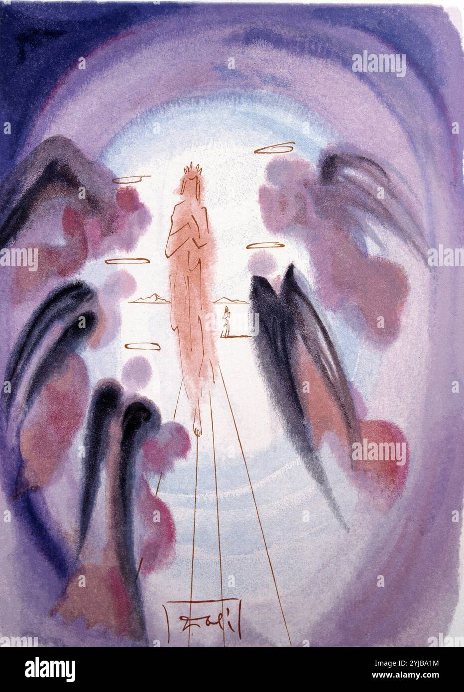 Divina comedia el paraiso canto xxiv hi-res stock photography and ...