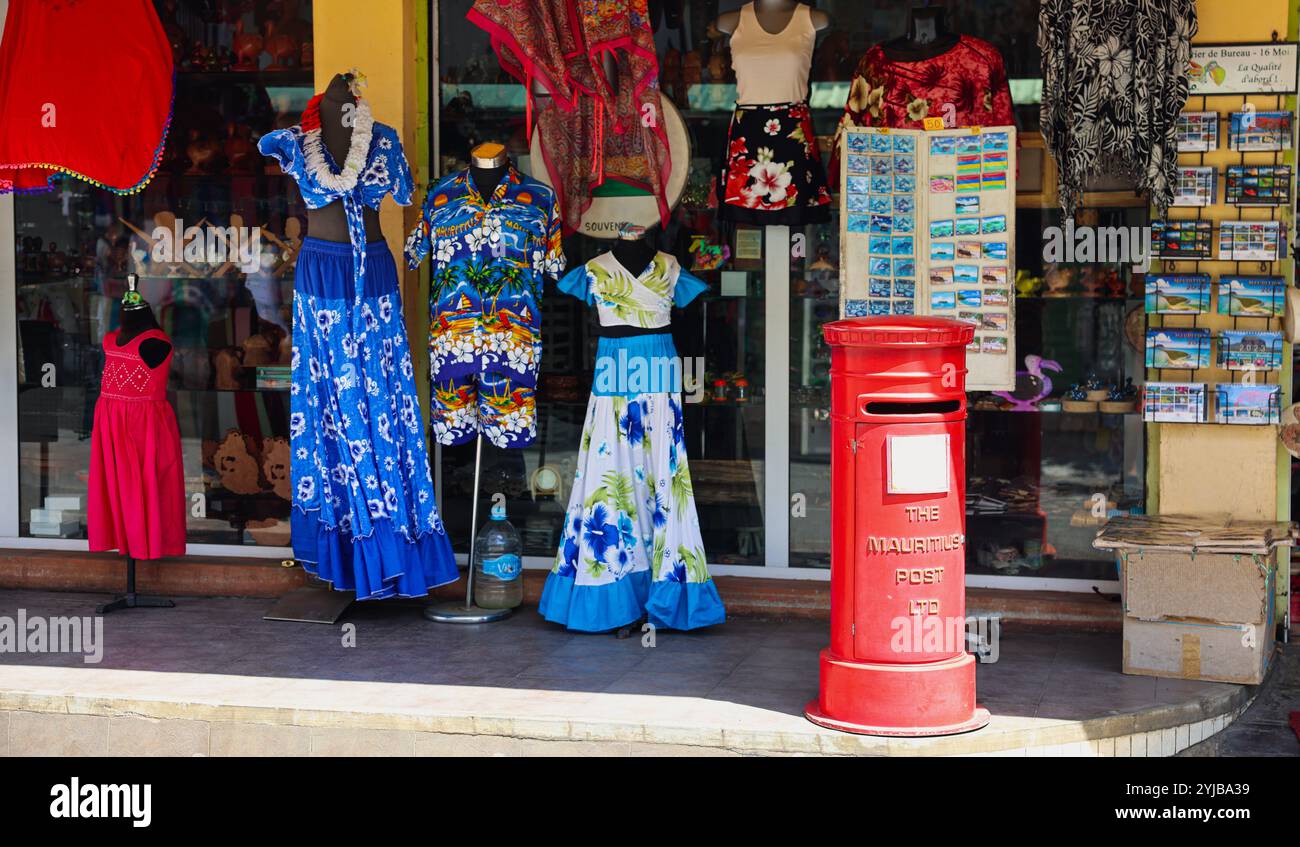 A photo capturing the vast collection of clothing on display at a store ...
