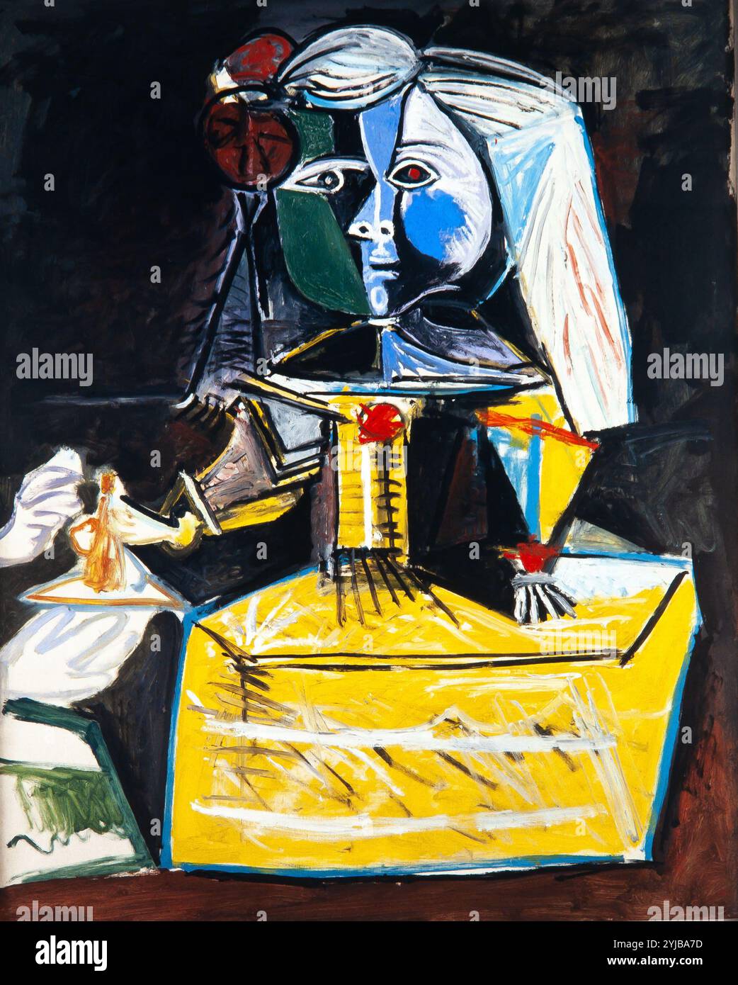 Pablo Picasso / Las Meninas (Infanta Margarita María)', 1957, Oil on ...