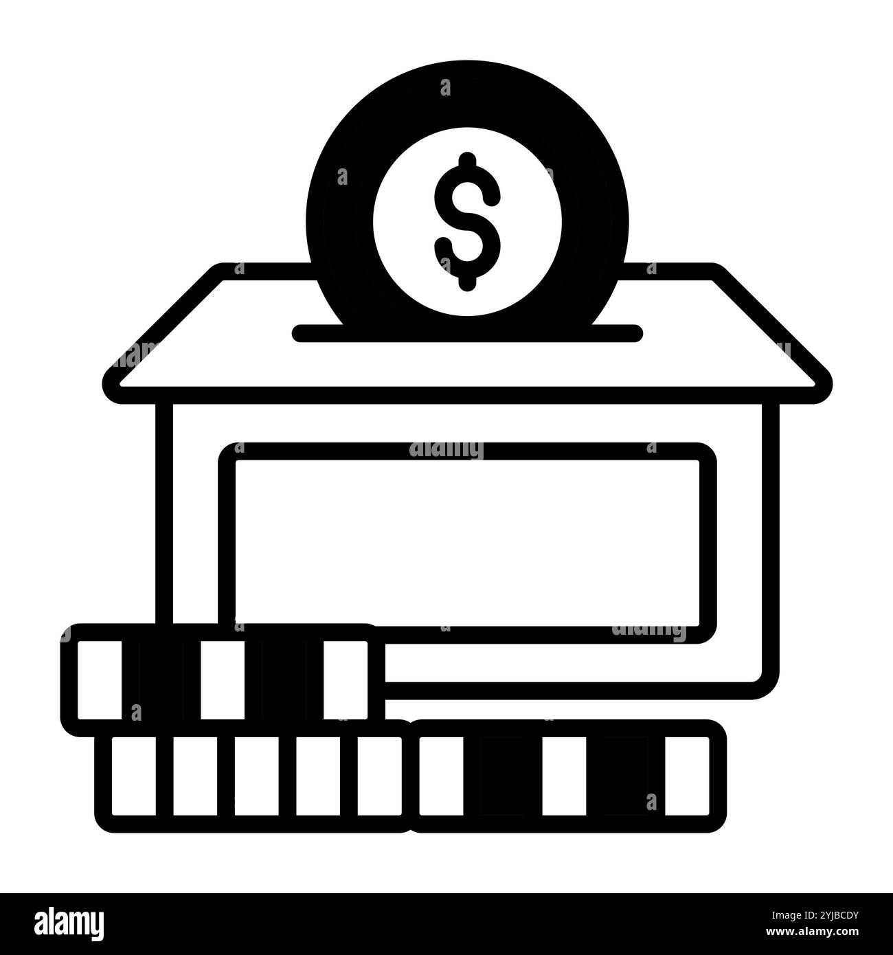 Financial contribution symbol Stock Vector Images - Alamy