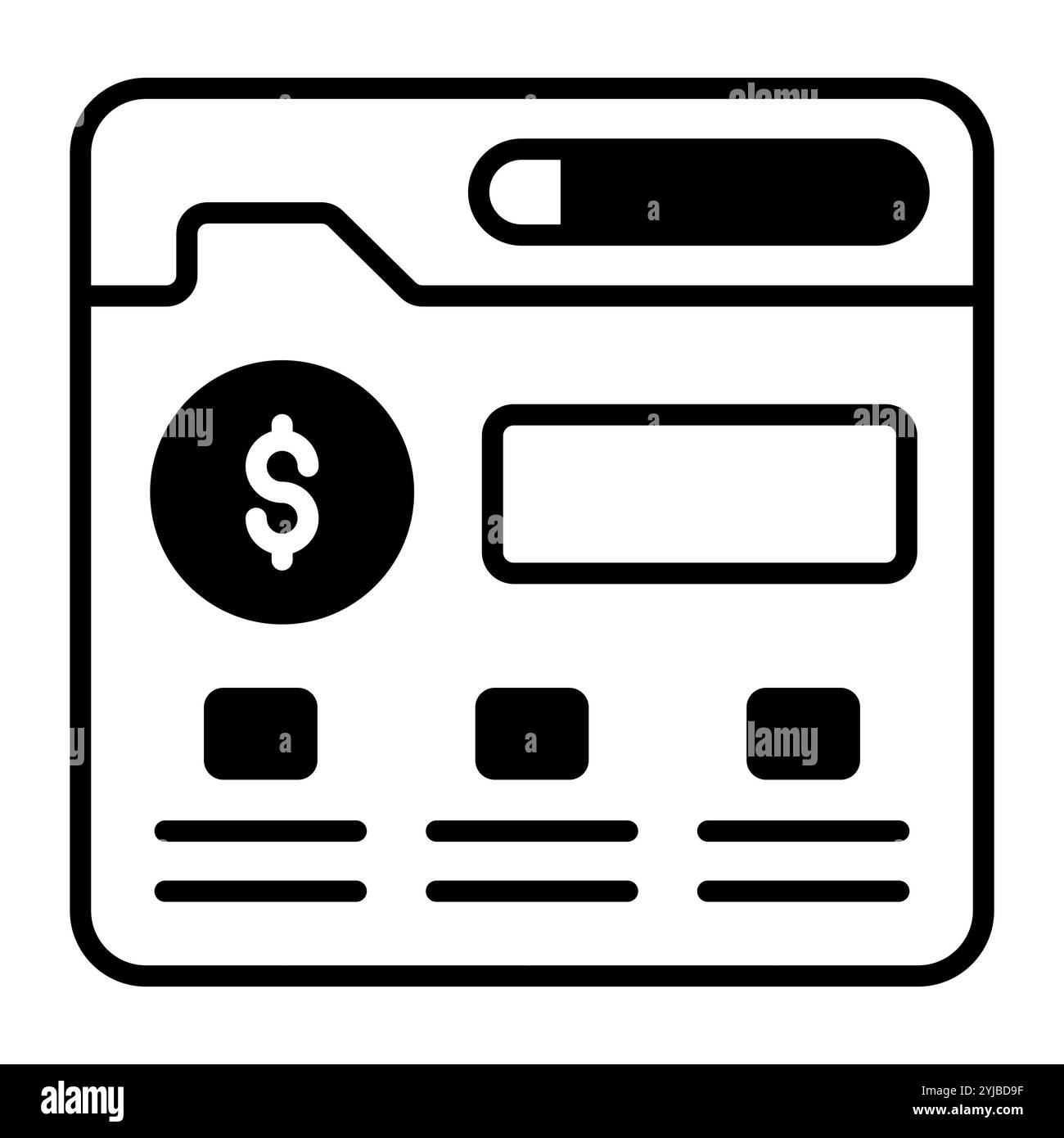 Account online Stock Vector Images - Alamy