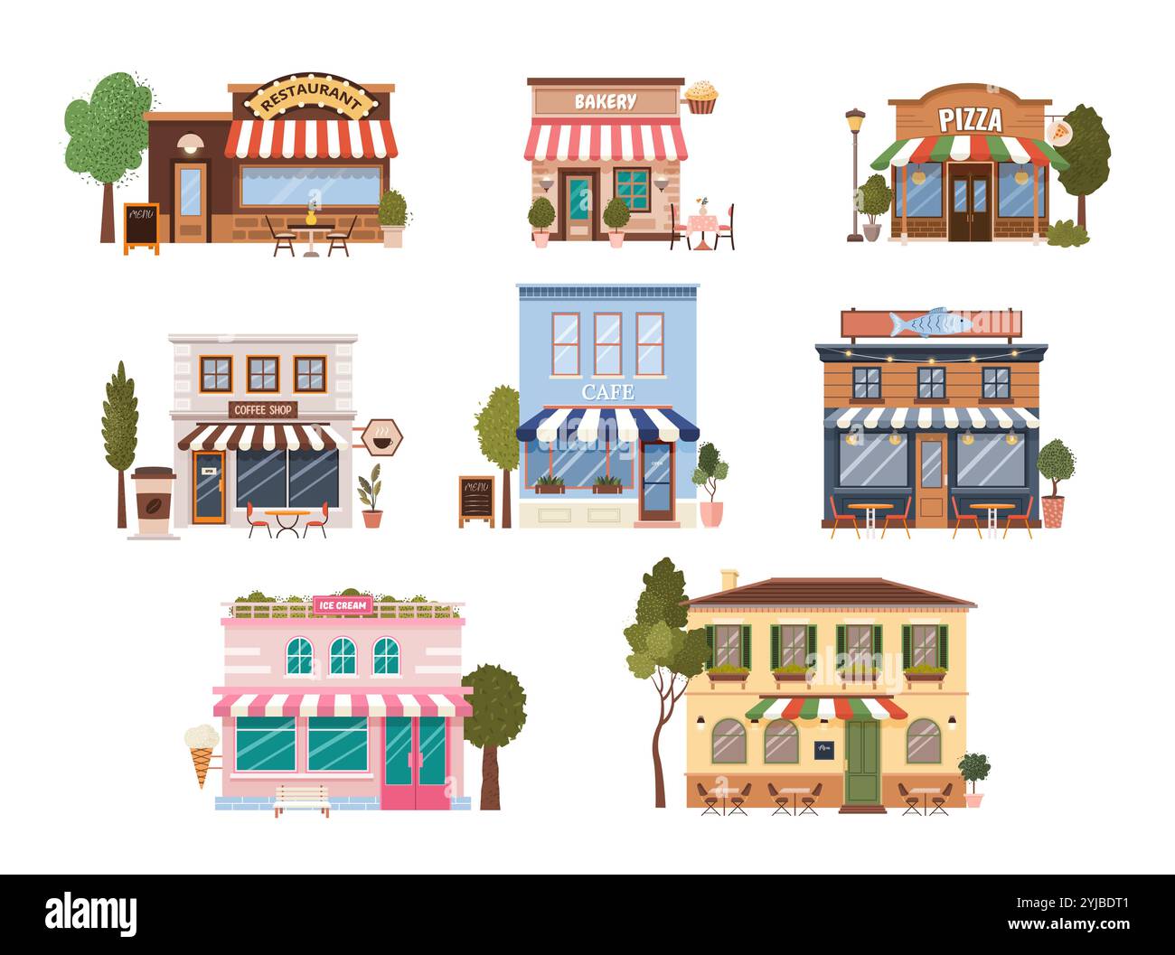 Buildings with light Cut Out Stock Images & Pictures - Alamy