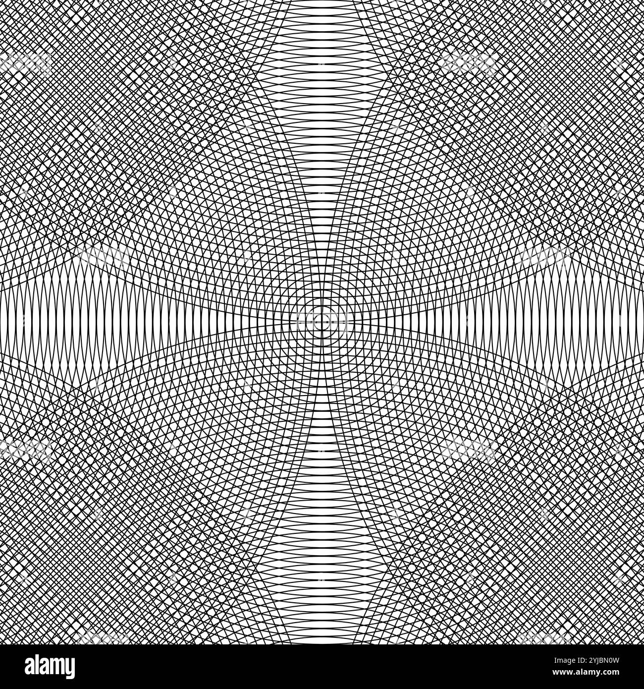 Guilloche pattern. Geometric lathe criss cross background vector line ...