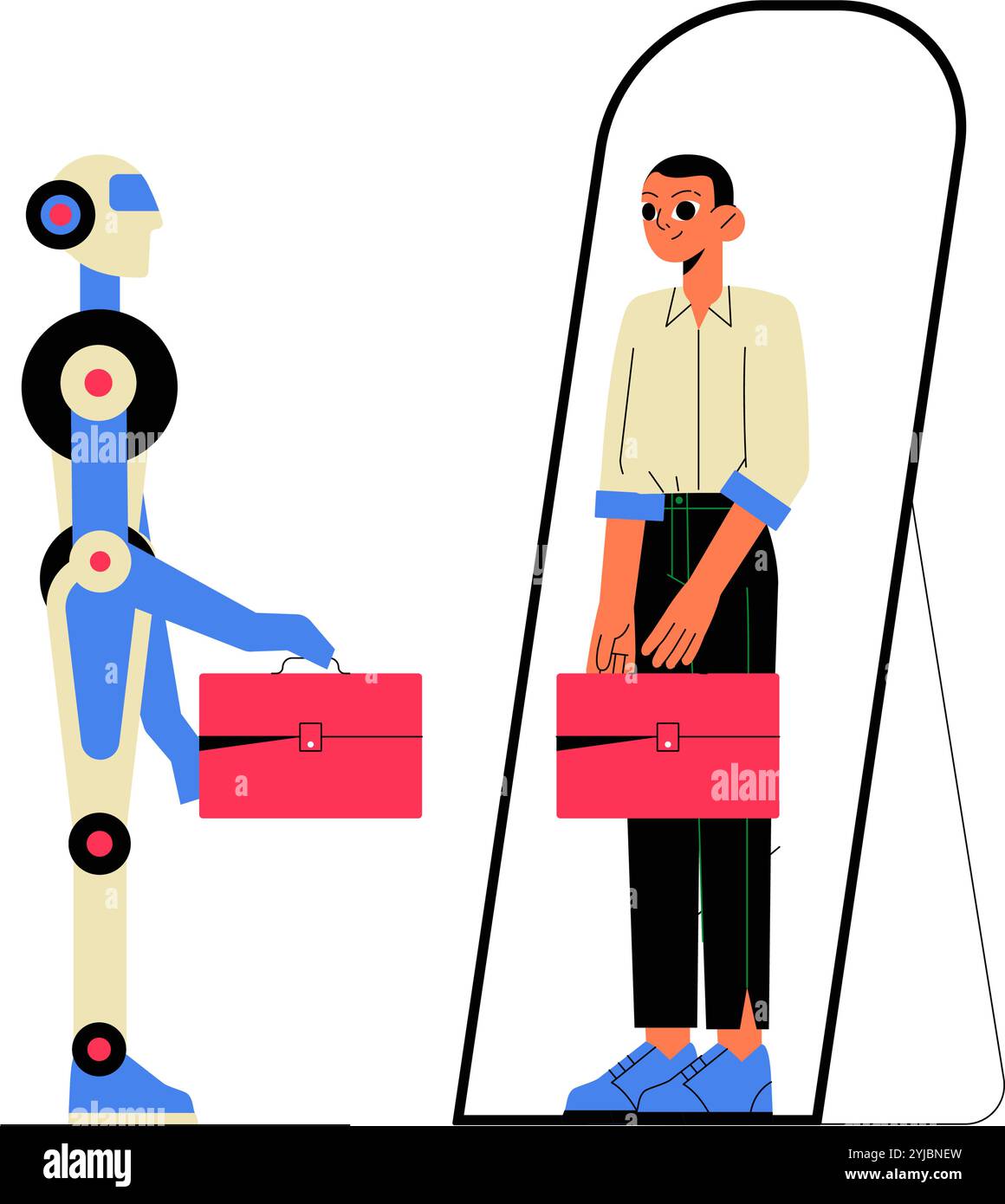 Ai integration in human hi-res stock photography and images - Alamy