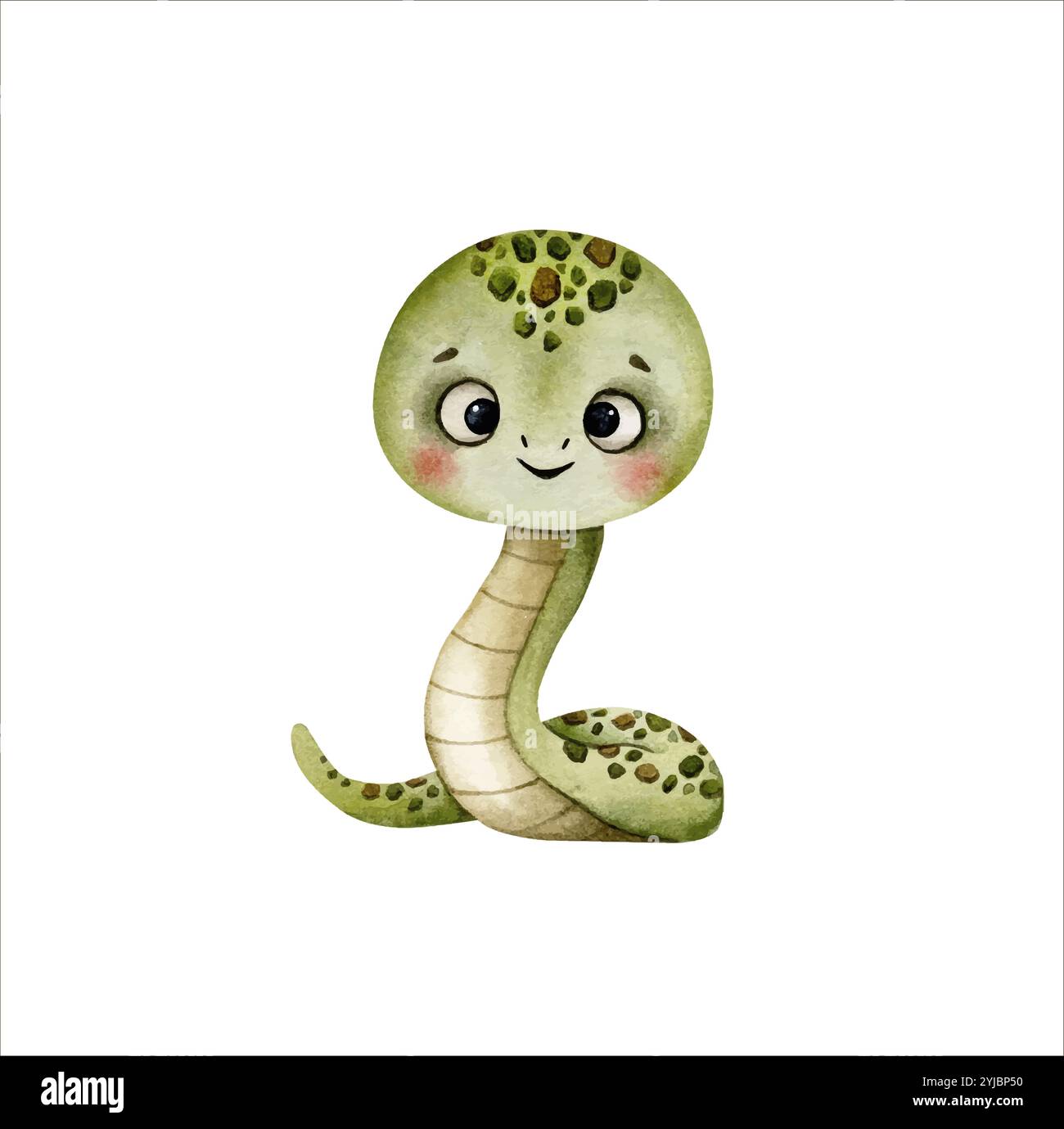 Watercolor new year christmas Stock Vector Images - Alamy