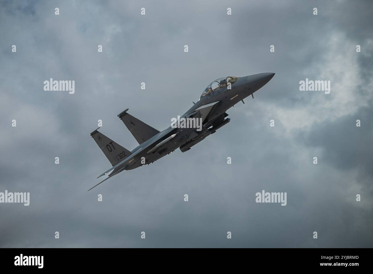 An F-15E Strike Eagle assigned to the 422nd Test and Evaluation ...
