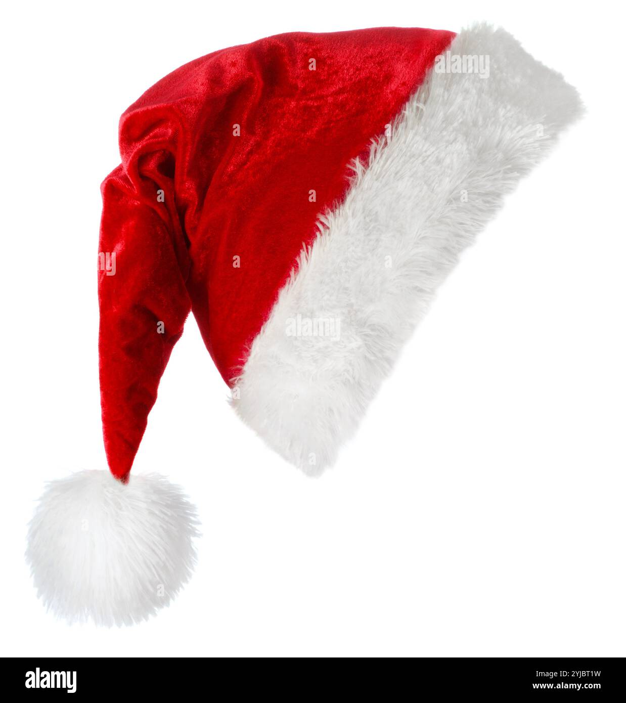 Santas hat isolated on Cut Out Stock Images & Pictures - Alamy