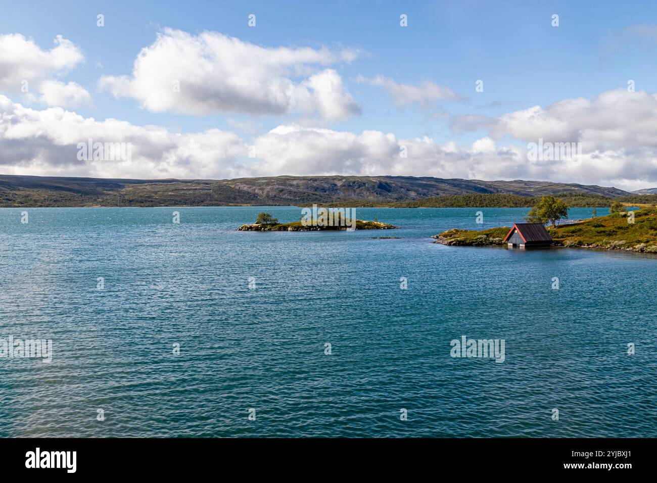 landscape at the railway track Oslo - Bergen, Norway Stock Photo - Alamy