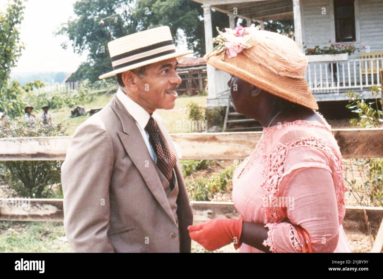 THE COLOR PURPLE 1985 Warner Bros. film with Oprah Winfrey and Willard ...