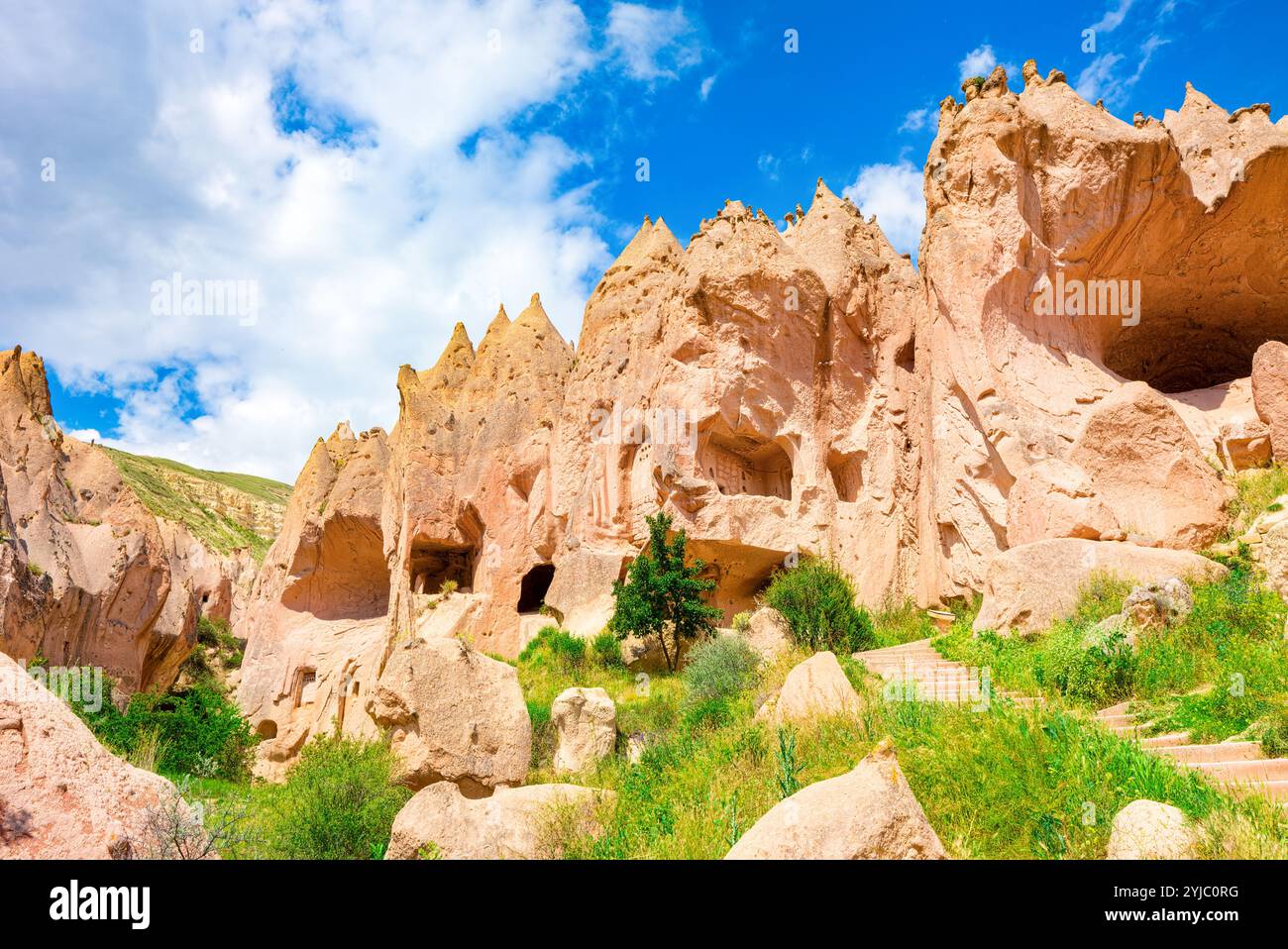 Gorgeous Unique natural place in Cappadocia-Zelve Open Air Museum ...