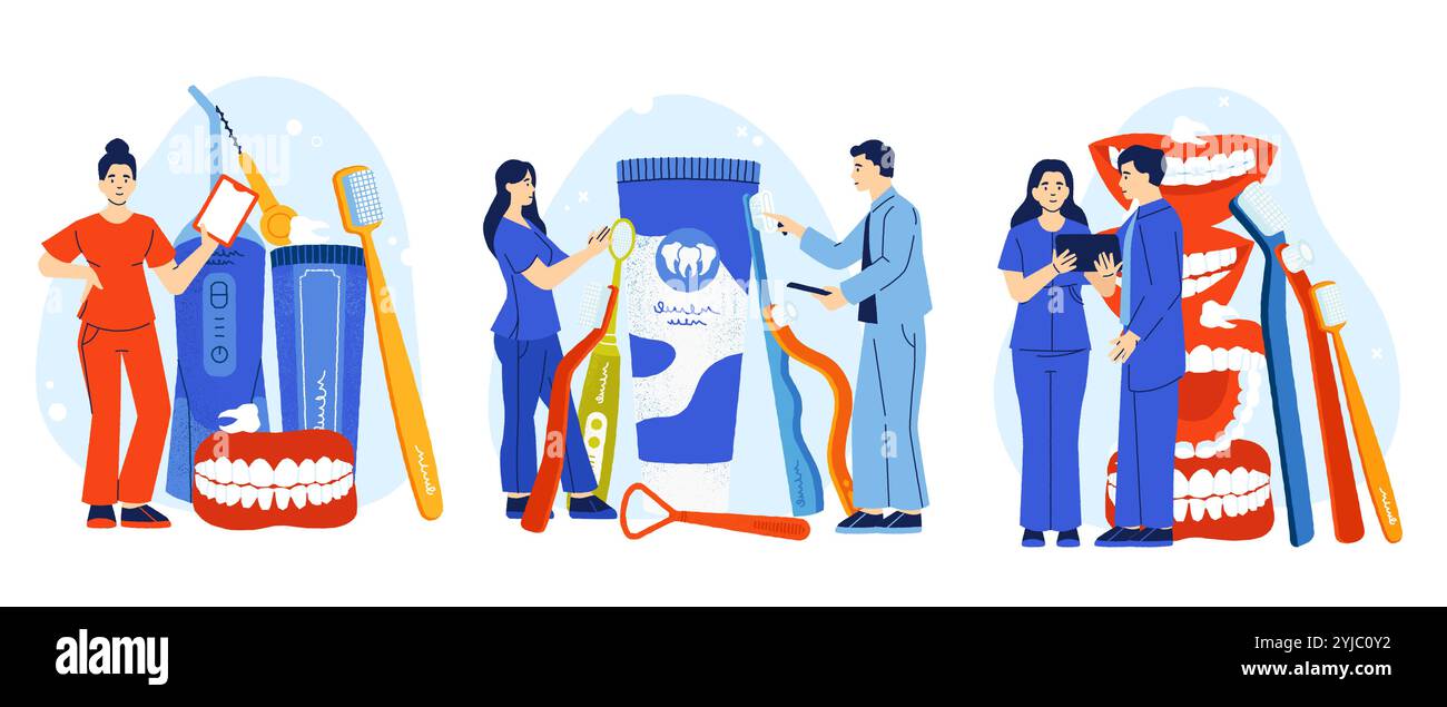 Hygiene hygienist Stock Vector Images - Alamy