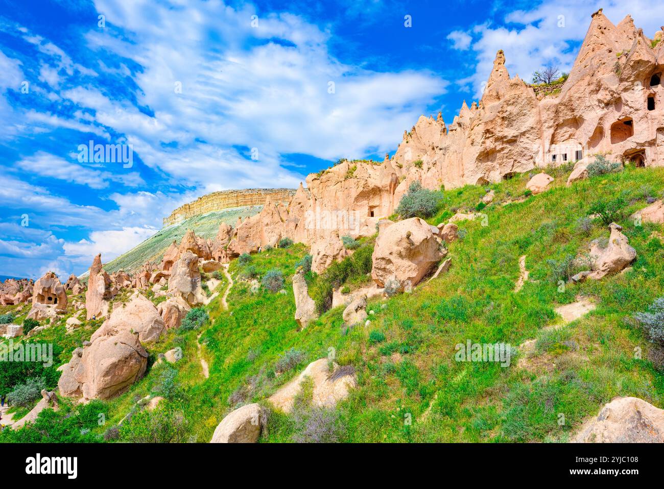 Gorgeous Unique natural place in Cappadocia-Zelve Open Air Museum ...