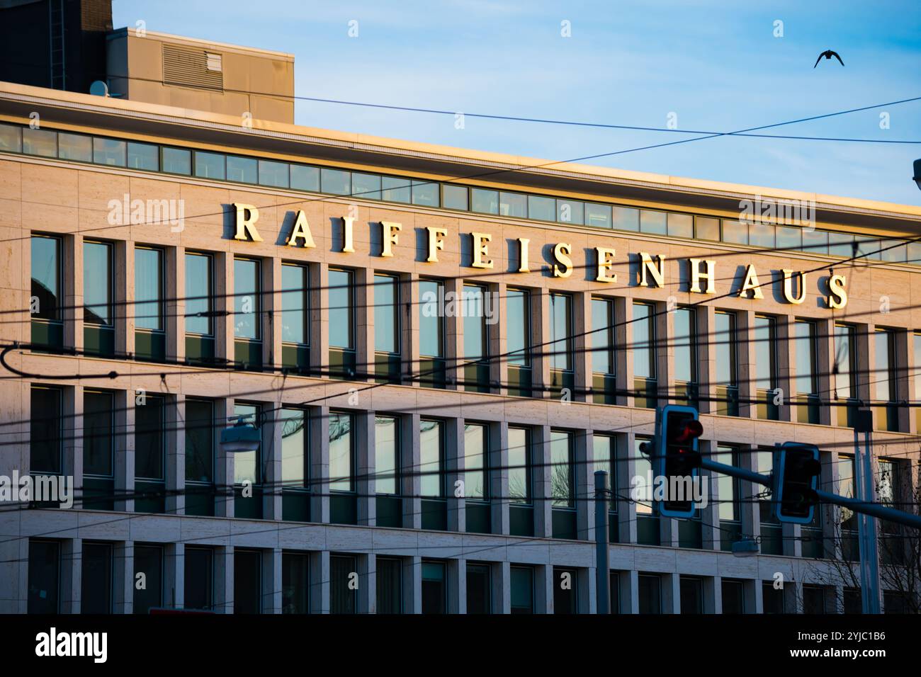 Raiffeisen house in urban area hi-res stock photography and images - Alamy
